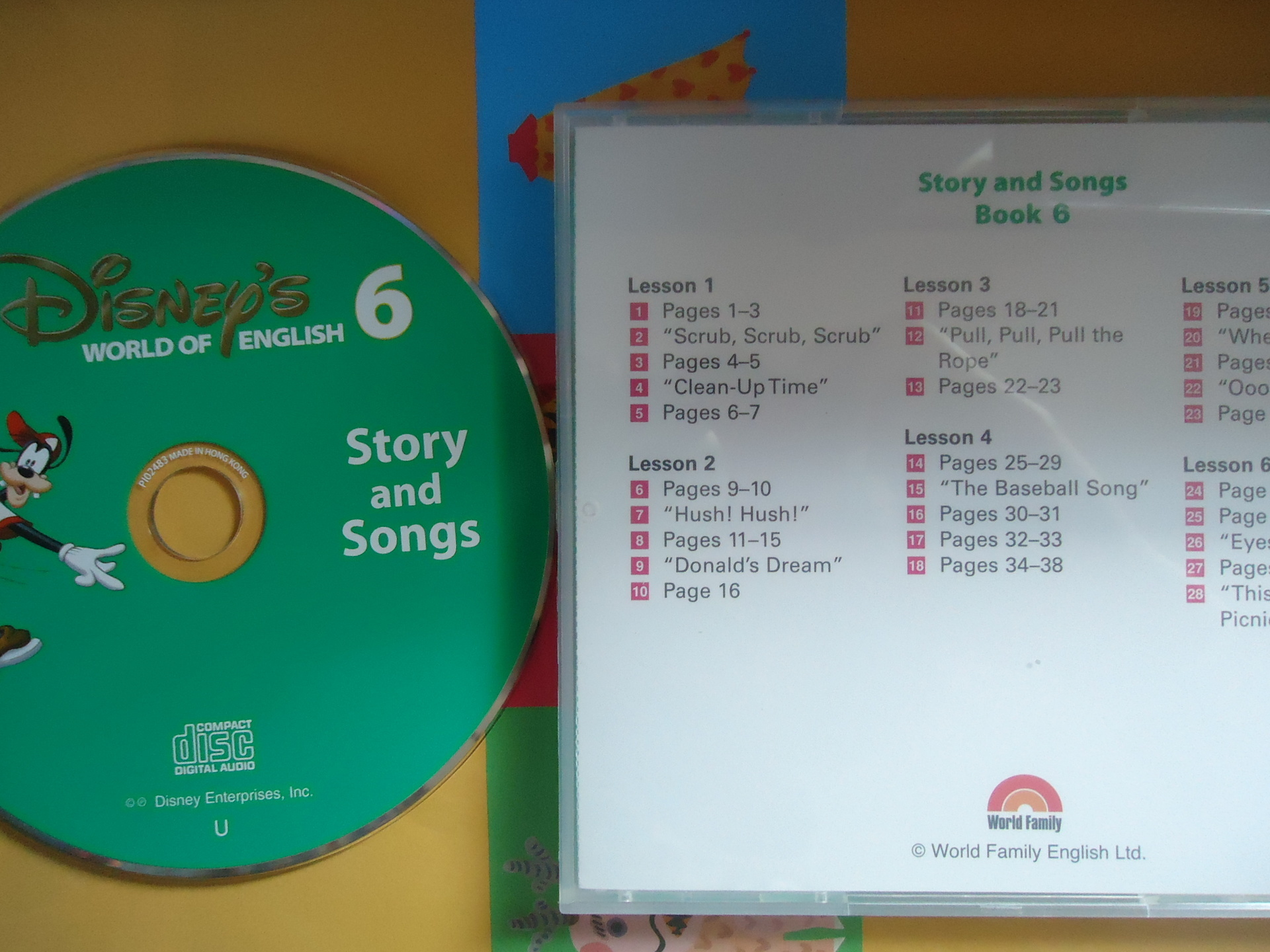 BOOK 6 LESSON 1とBOOK 1 LESSON 6: 気長にDWEなど